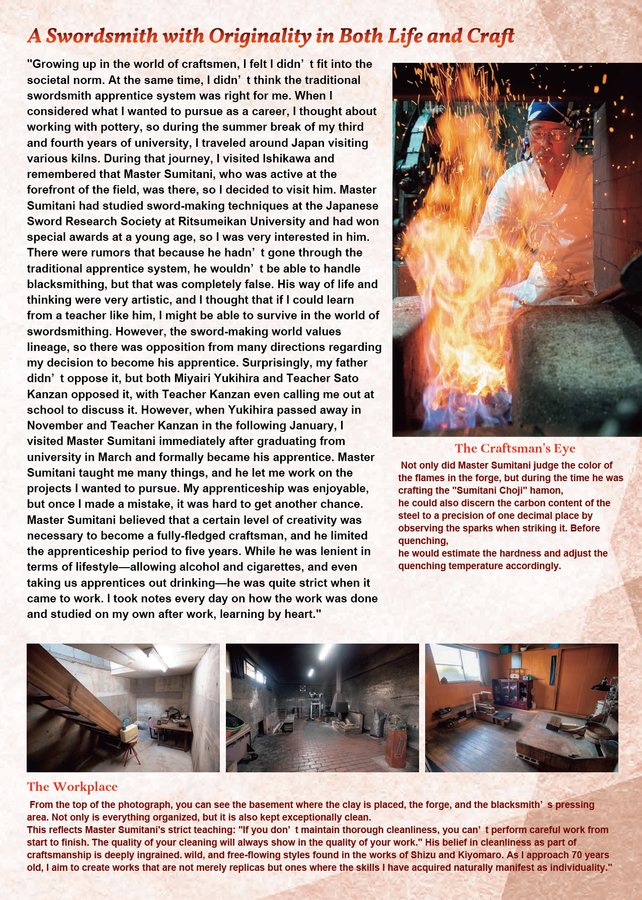 Japanese Sword Magazine “Tokengaho” – Master Swordsmith NORIHIRO ...